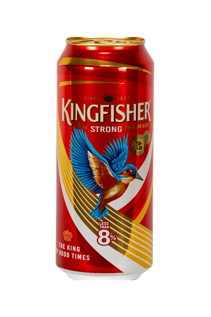 King Fisher Extra Strong Beer Can 50CL